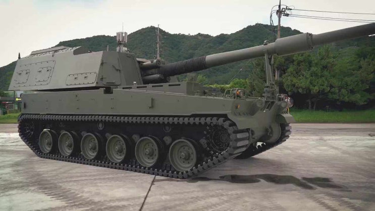 K9A2 155mm 자주곡사포 최신형상 (feat. CRT) : 네이버 블로그