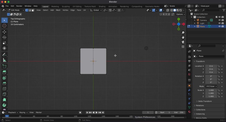 [Blender] Edit Mode: Delete Vertex (X) : 네이버 블로그