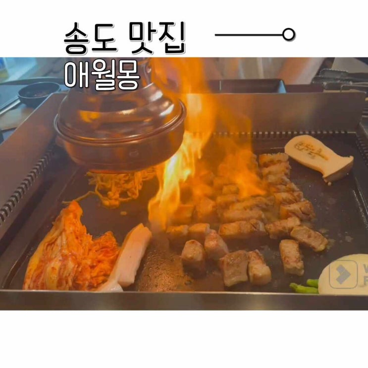 송도 맛집 송도 트리플스트리트 맛집 송현아 맛집 삼겹살 맛집 제주 숙성 돼지 제주 생고기 애월몽 송도본점 네이버 블로그