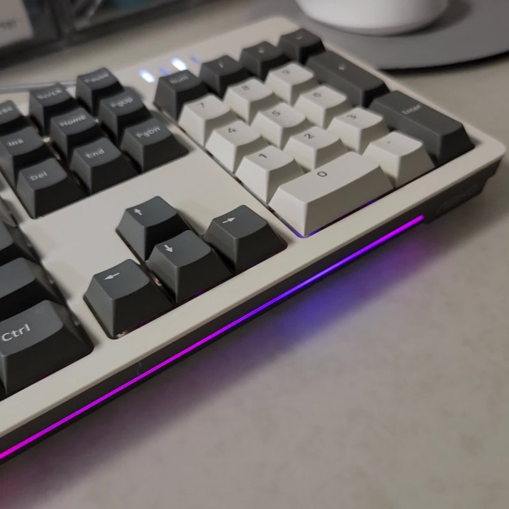 ABKO AN04F PBT 특주축 게이밍 기계식 키보드 (체리 저소음 넌클릭) 구매 후기 : 네이버 블로그