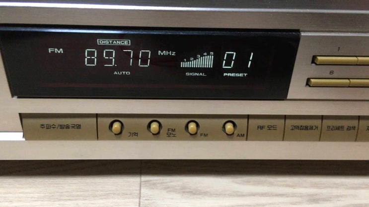 오랜만에 사부작 튜너 인켈 tx-3010g : 네이버 블로그