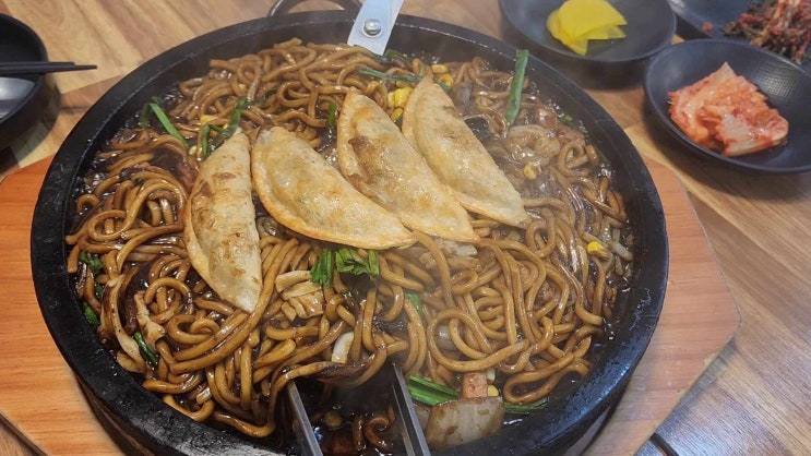 전남 목포 맛집 평화광장 독특한 중식집 목포돌짜장 뜨거운 돌판위의 짜장면 네이버 블로그