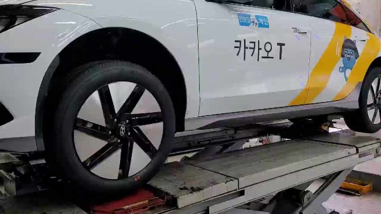 아이오닉6 한국 타이어 H462 225 55 18 흡음재 모델 장착 해드렸어요. : 네이버 블로그