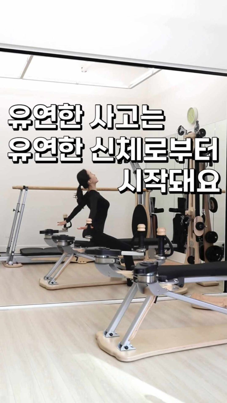일산 필라테스 자이로토닉 유연한 생각은 유연한 신체로부터 네이버 블로그