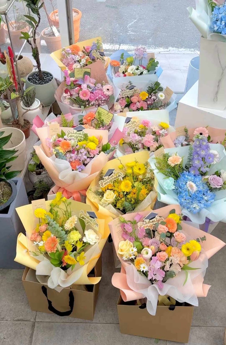 대전졸업식꽃다발 대전꽃다발 꽃다발크기비교 대전꽃집 대전꽃배달 대전중구꽃집 오엔젤플라워 네이버 블로그
