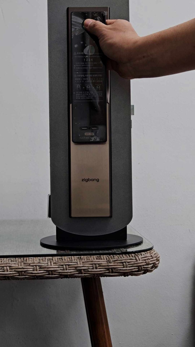 직방 [구 삼성] 스마트 도어락 신제품 SHP-P52F 와 SHP-P52FR 입고 되었습니다 : 네이버 블로그