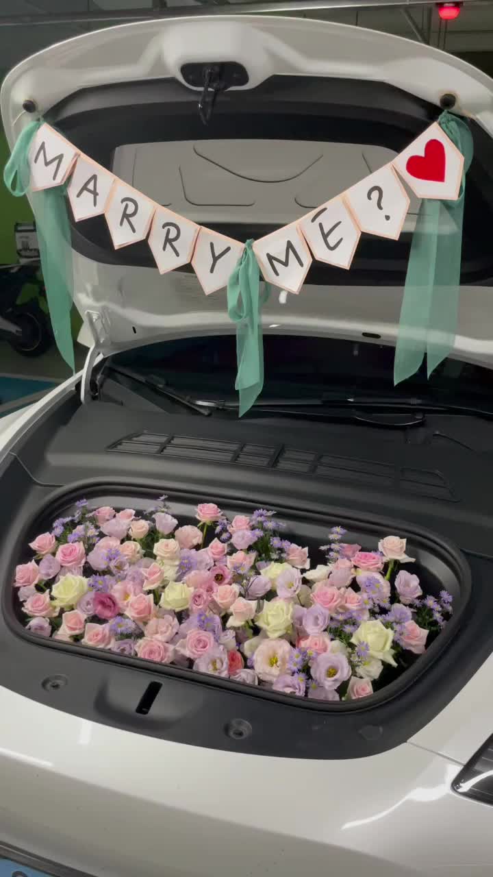 용인 트렁크프로포즈 테슬라프로포즈 역북동 프로포즈 역북동꽃집 선릿가든 네이버 블로그