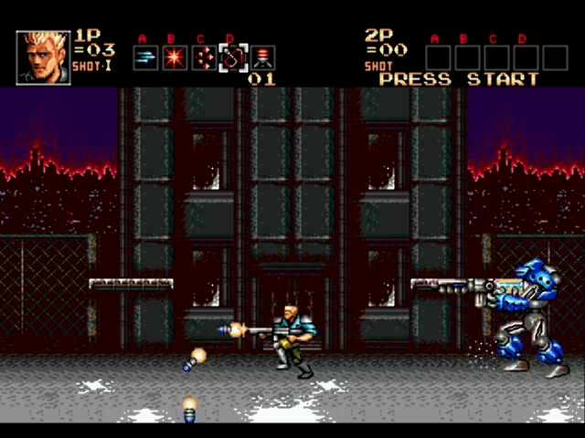 Contra Hard Corps Genesis (Stage 1) : 네이버 블로그