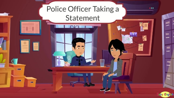 Police Officer Taking a Statement : 네이버 블로그