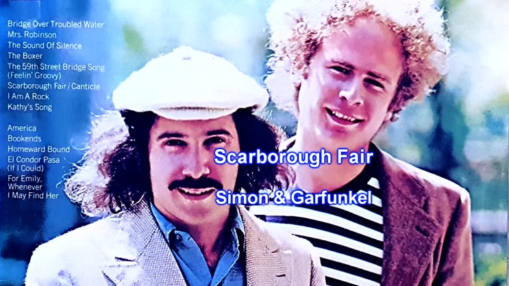 사이먼 앤 가펑클(Simon & Garfunkel) - 스카브로우의 추억(Scarbrough Fair) 악보 공유 : 네이버 블로그