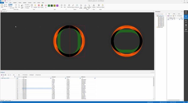 Gerber 및 ODB++ 틀린그림 찾기 #interCAD Reader #intercad #인터캐드 : 네이버 블로그