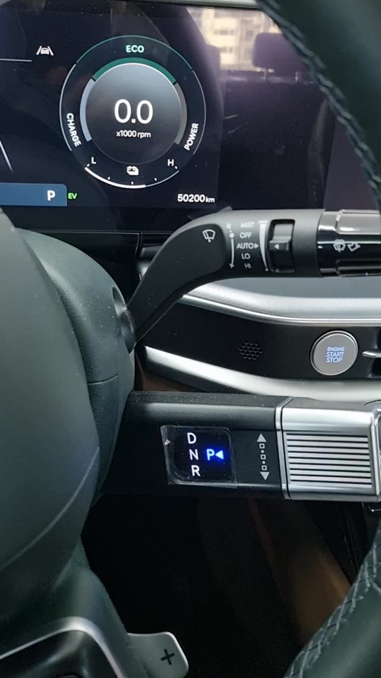 그랜저GN7 GN7 HEV 이중주차, 중립주차, N단주차, 컬럼로터리 타입 : 네이버 블로그