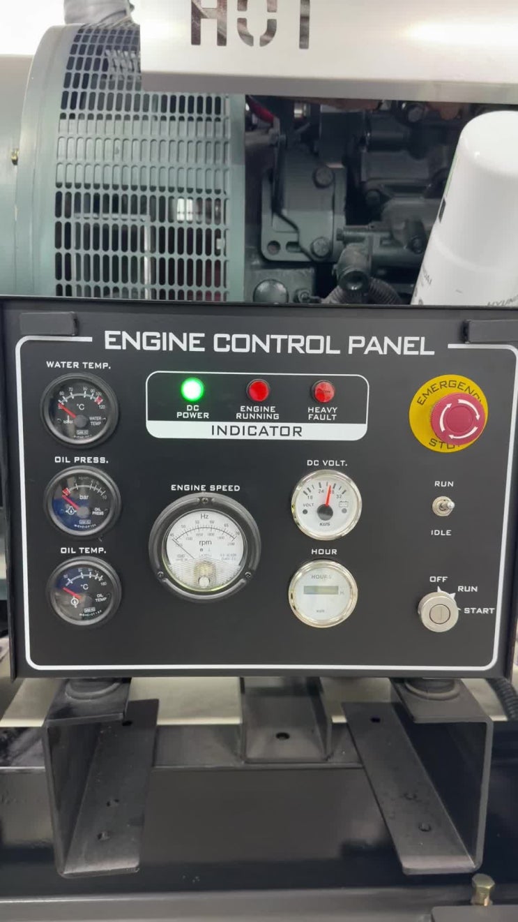 [수리] 비상발전기 오일 저압 경보 고장점검(두산 DP222LC) : 네이버 블로그