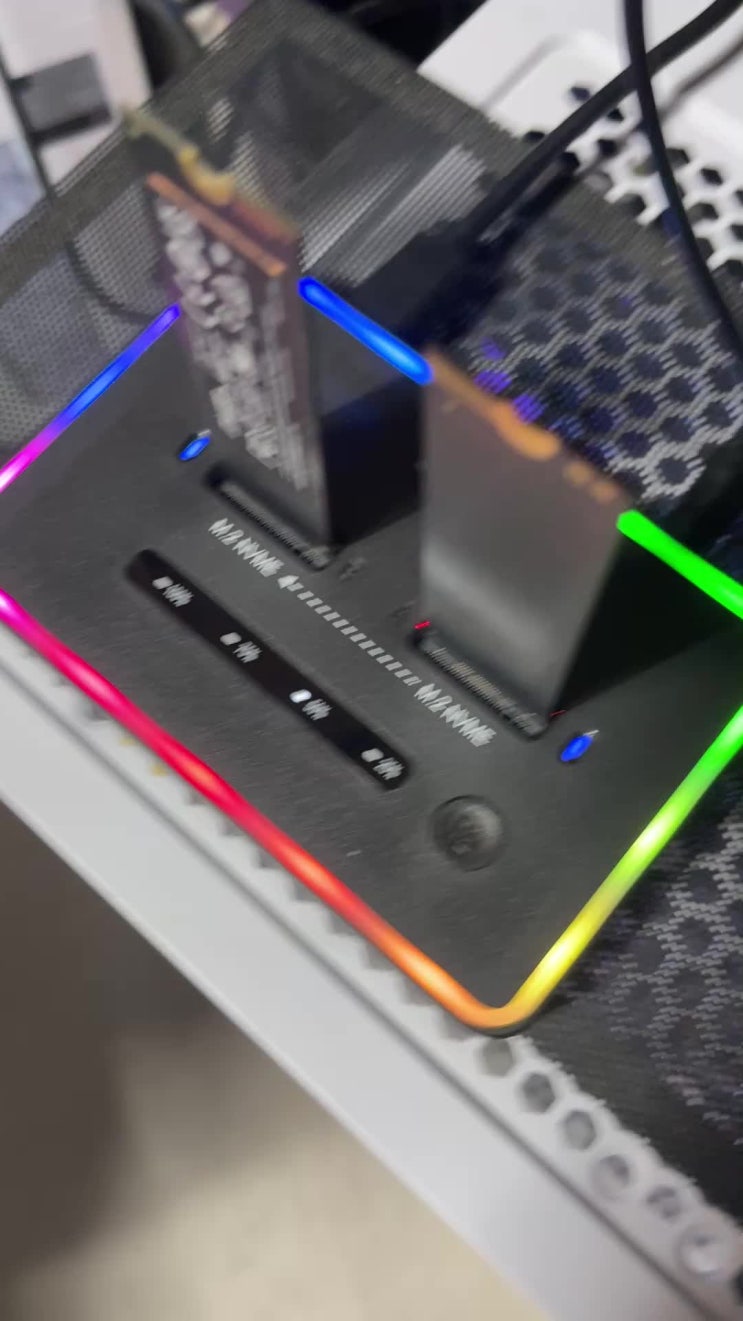 NVMe M.2 SSD 인클로저 SD07C 실사용 리뷰 – 오프라인 복사까지 되는 실속형 : 네이버 블로그