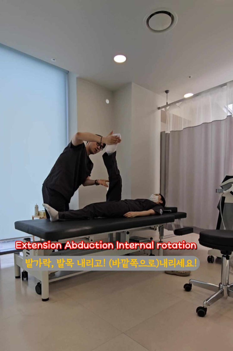 [신경계 재활] PNF Pattern의 환자 적용 3 (하지 Flexion - adduction patterns 6가지 ...