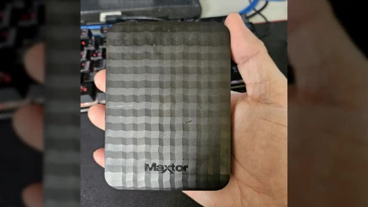 포맷 오류 맥스터외장하드 MAXTOR 2TB 복구 복원 사례 !! : 네이버 블로그