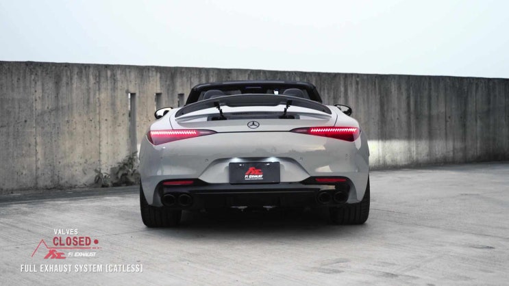 벤츠 R232 SL43AMG 배기튜닝 FI EXHAUST / 에프아이 배기 : 네이버 블로그