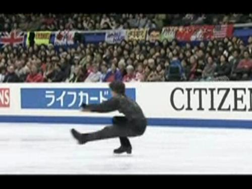 2007 Worlds SP Stephane Lambiel (HQ 856x480 Fuji) : 네이버 블로그