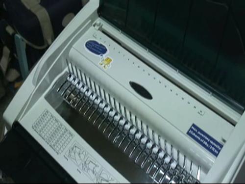 신도리코 제본기 링제본기 동영상 HIBIND-250C : 네이버 블로그