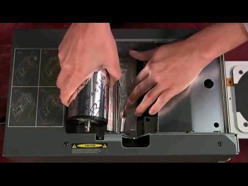 리마지 (Rimage) Prism Printer Print Ribbon 교체 동영상 : 네이버 블로그