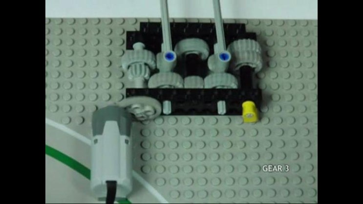 [설계][기어박스] Lego 4-speed compact linear gearbox - 소형 4단 기어박스 : 네이버 블로그