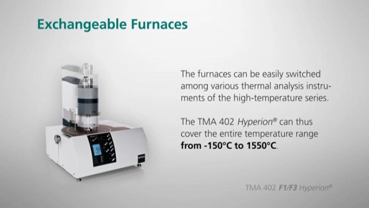 NETZSCH TMA 402 F1 Hyperion for Thermomechanical Analysis : 네이버 블로그