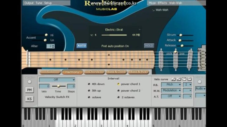 MusicLab - RealGuitar 2.3L (리얼기타), RealStrat (리얼스트랫) : 네이버 블로그