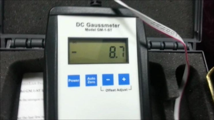 GM1-ST Gaussmeter (가우스메타, 가우스미터,가우스미타,Hall effect,홀 효과)-Alphalab : 네이버 블로그