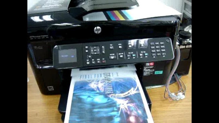 [프린터수리] HP 포토스마트 프리미엄 복합기 C410A 프린터 수리 후 무한잉크 장착 : 네이버 블로그