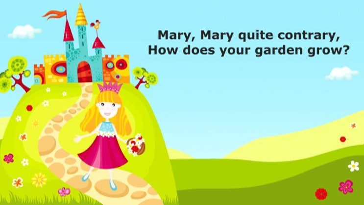 [마더구스] Mary mary quite contrary : 네이버 블로그