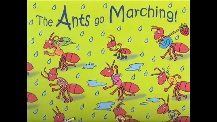 (노부영) 'The ants go marching' : 네이버 블로그
