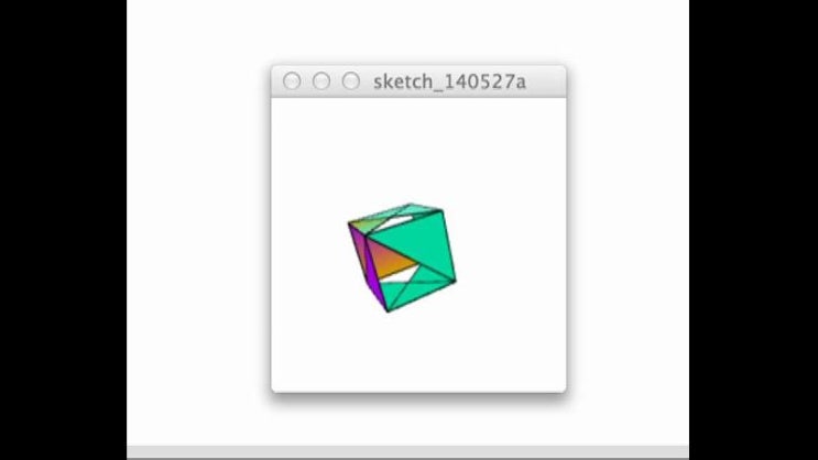 [Processing Programing] 프로세싱, Open GL Cube : 네이버 블로그