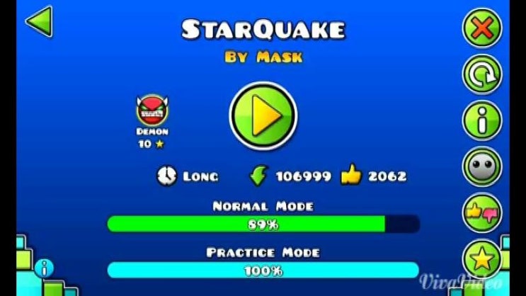 Geometry Dash {DEMON} - StarQuake 공략 : 네이버 블로그