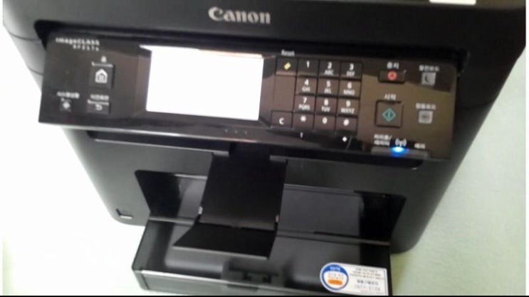 캐논 레이저복합기 MF217W 는 네트워크 레이저복합기다! : 네이버 블로그