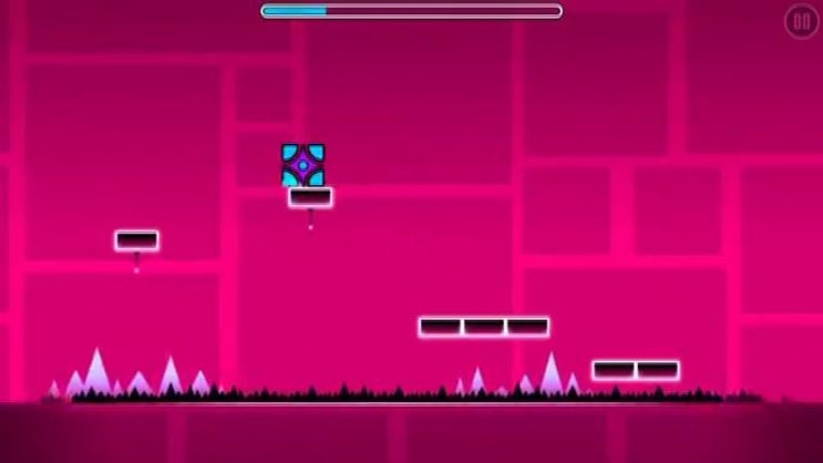 [Geometry dash] 2단계 - Back On Track : 네이버 블로그