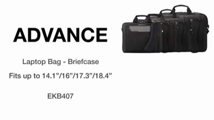 에버키 어드반스 EVERKI ADVANCE(Advance Laptop Bag - Briefcase, Fits 14.1 / 16 ...