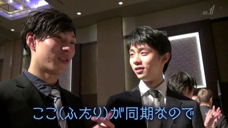 15.12.16. NHK트로피 플레이백 갈라 중 방켓 부분 좀 더 긴 영상+_+ *부제: "러브러브냐"ㅋㅋㅋㅋ : 네이버 블로그