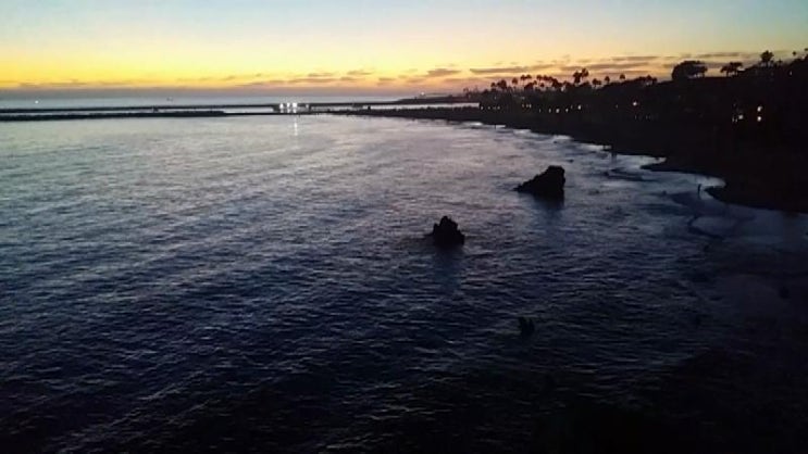 Balboa Beach sunset moment : 네이버 블로그