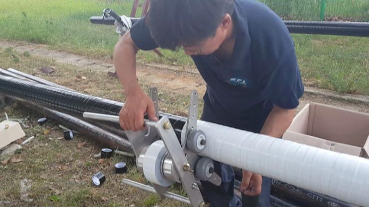 핸드 랩핑툴/ Hand Wrapping Tool/ Tape Wrapping 시공동영상 : 네이버 블로그