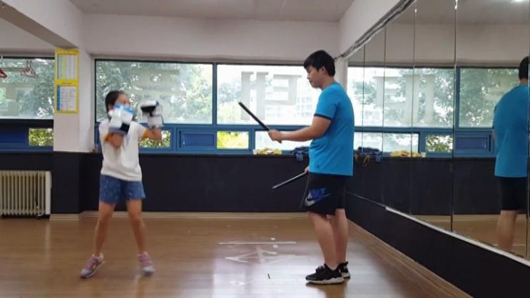 인천 복싱 연수태풍권투체육관 초등학교 3학년 최지민 학생 미트트레이닝 네이버 블로그