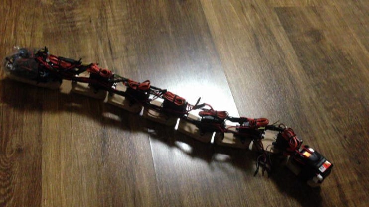 Arduino Snake Robot V.3 - 실험 : 네이버 블로그