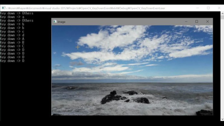[OpenCV C++] 키 다운 이벤트 KeyDownEvent(waitKey) : 네이버 블로그
