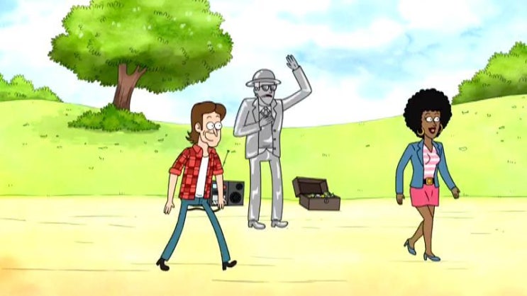 레귤러쇼 Regular Show - S05E02 은색 남자 (silver dude) [FX] : 네이버 블로그