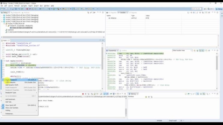STM32 Nucleo F103RB - 타이머를 사용한 초음파센서 측정 : 네이버 블로그