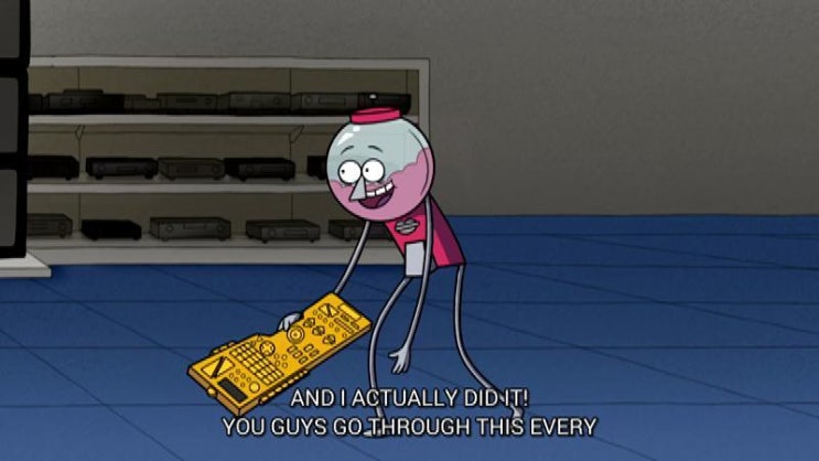 레귤러쇼 Regular Show - S06E18 포맷 전쟁 2 (Format Wars II) [EN] : 네이버 블로그