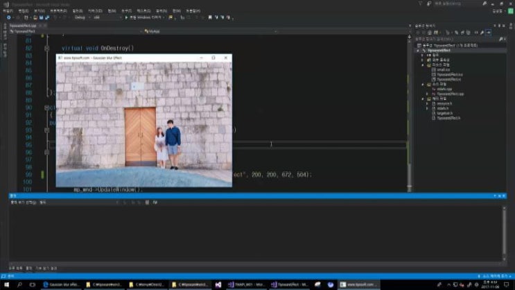 Direct2D에서 Gaussian Blur 효과 사용하기 : 네이버 블로그