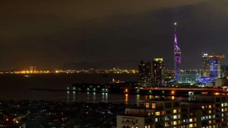 Fukuoka Japan _ Day to Night _ Timelapse 4K (후쿠오카) : 네이버 블로그
