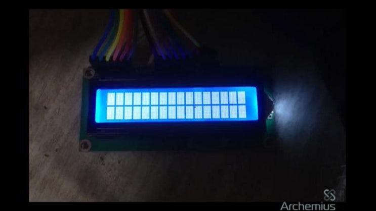 [Display] character LCD 16x2 - 3 예제 Autoscroll : 네이버 블로그