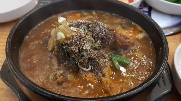 친절한 식당 혼밥하기 좋은 식당 김포 구래동 조마루 감자탕 네이버 블로그