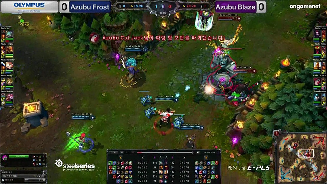 [1월 9일] 4강 A조 Azubu Frost vs Azubu Blaze 1경기 - 네이버 TV